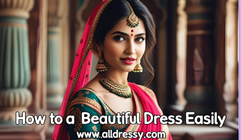 How to draw a beautiful dress easily - All Dress